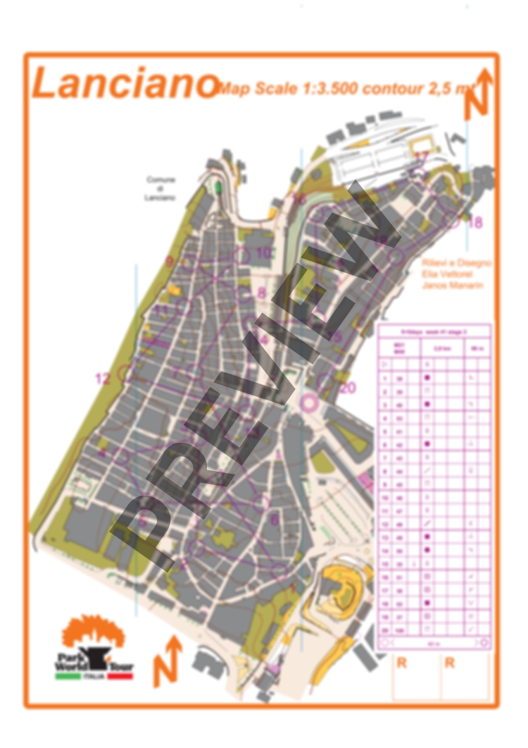 omaps.io - PWT Italia 2024 Abruzzo Sprint - Sprint Lanciano