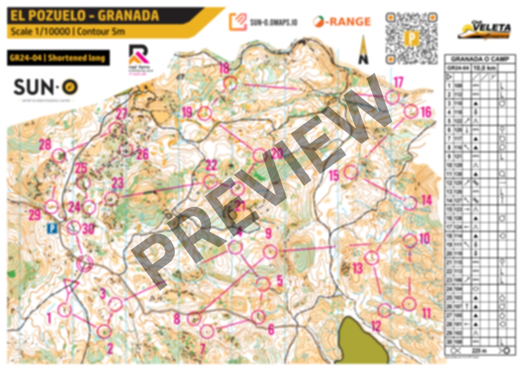 omaps.io - GR24-04 Shortened long - El Pozuelo